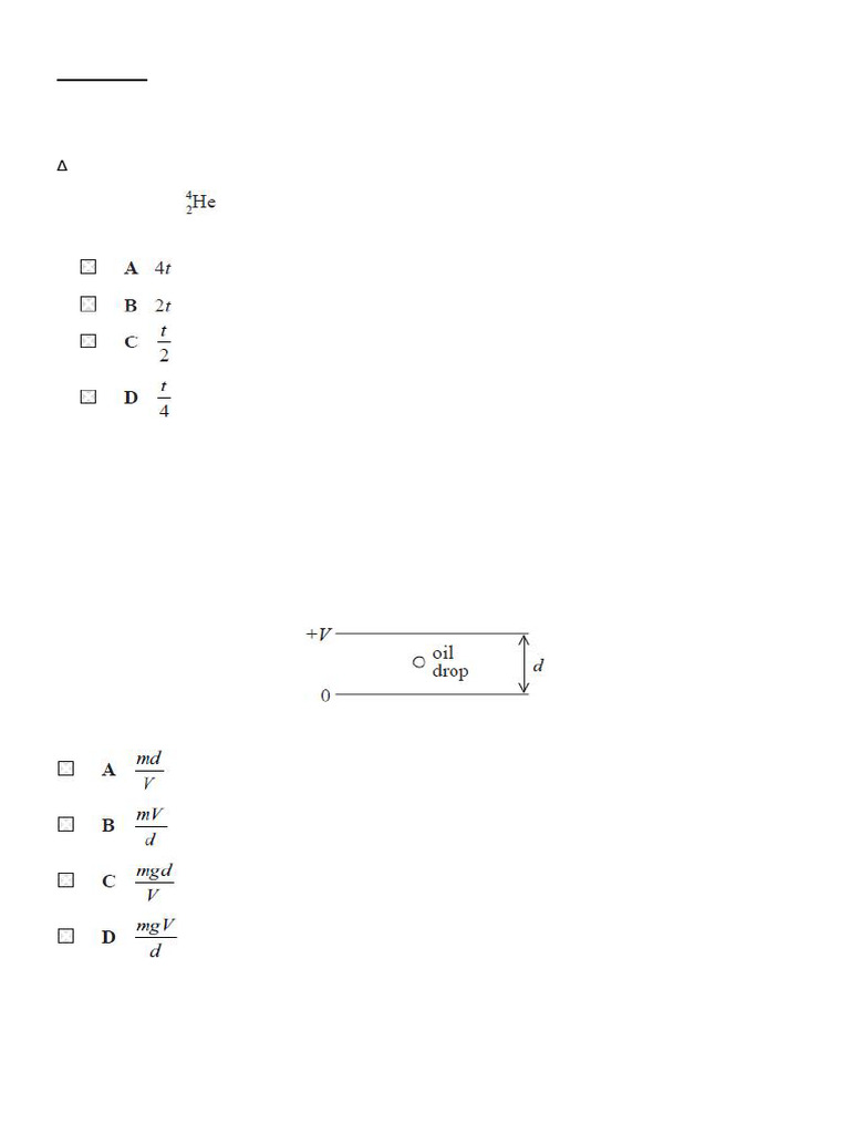 Electric Field Worksheet 1 | PDF | Ion | Electron