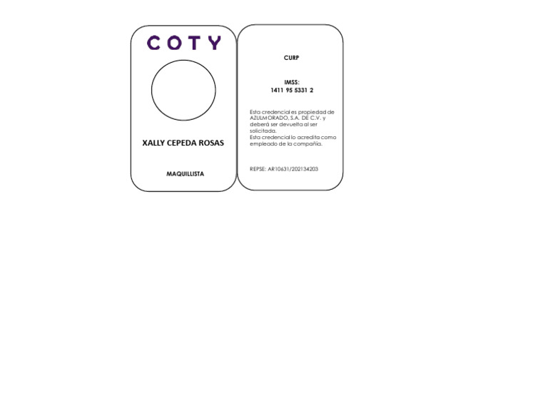 Gafete y Distintivo | PDF