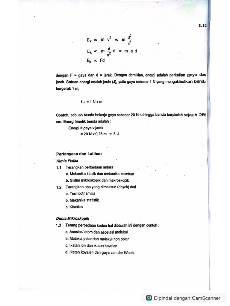 Latihan Termo Bab 1-4 | PDF