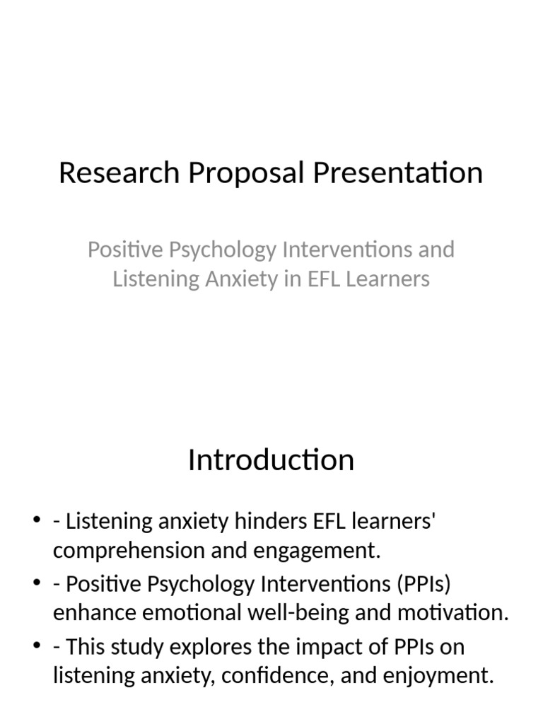 Research Proposal Presentation Pdf
