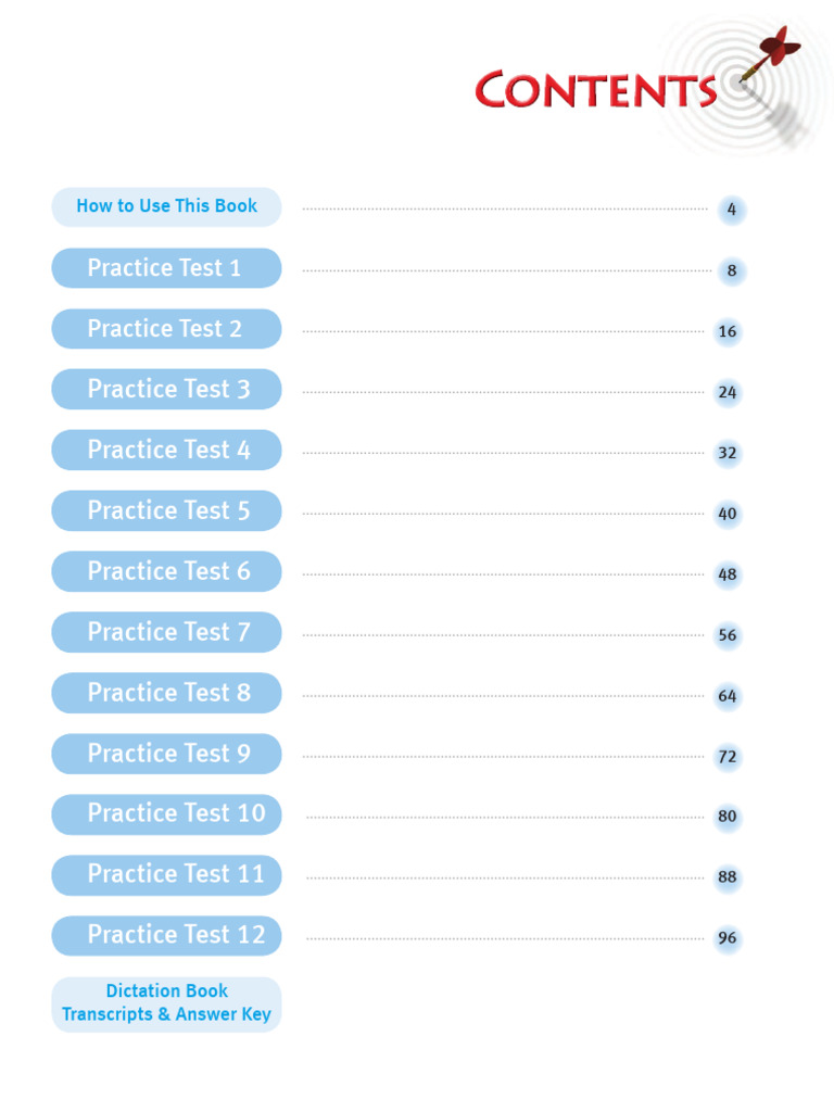 Target Listening Practice Tests 3 | PDF | Vocabulary | Lesson Plan
