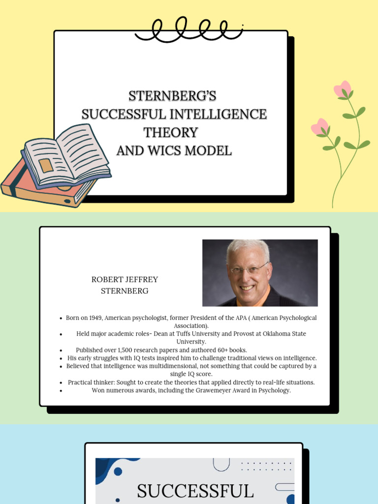 Sternberg's Successful Intelligence & WICS Model | PDF | Intelligence | Creativity