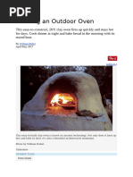 Build Your Own Tandoori Oven Guide | PDF | Ventilation (Architecture ...