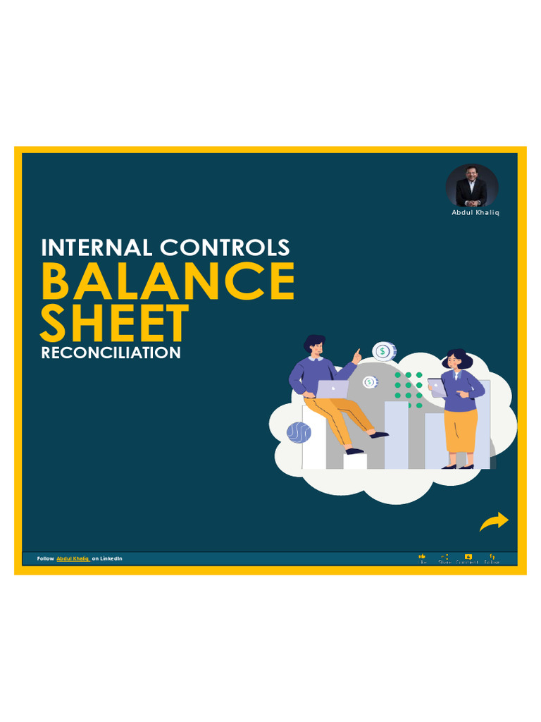 Intercompany Balance Sheet Reconciliation | PDF | Capital Expenditure ...
