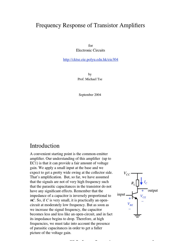 Frequency Response | PDF
