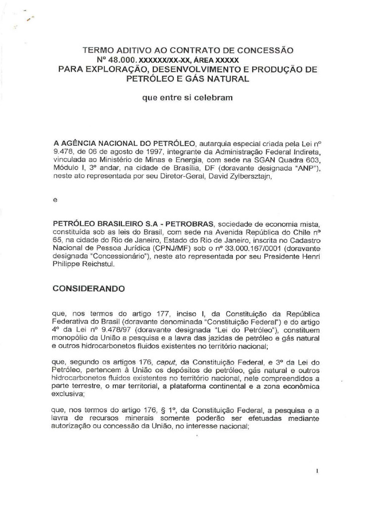 Modelo Termo Aditivo Rodada Zero | PDF