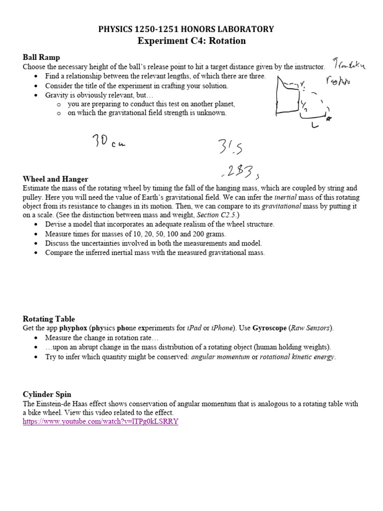 Exp C4 (Rotation) | PDF