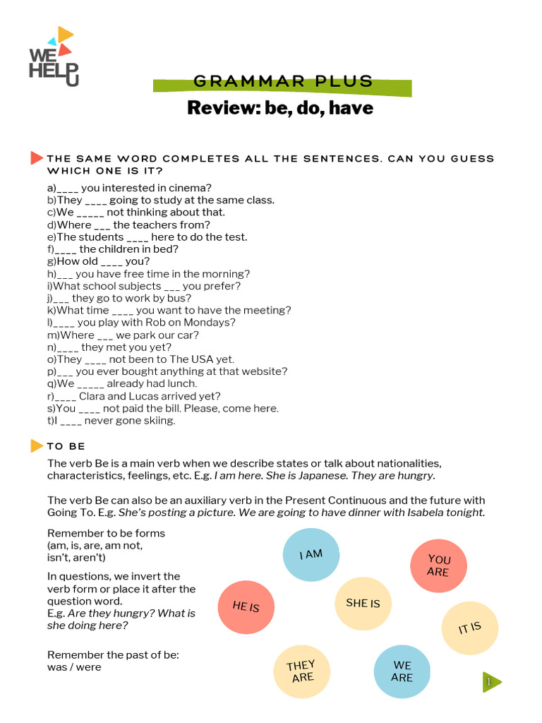 English Grammar: Verb Usage Guide | PDF | Linguistics | Grammar