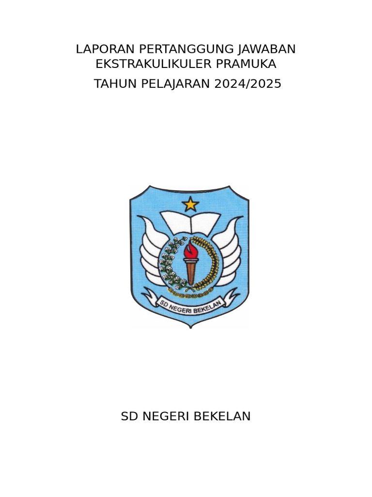 Laporan Ekstra Pramuka Sems 1 Th 2024-2025 | PDF