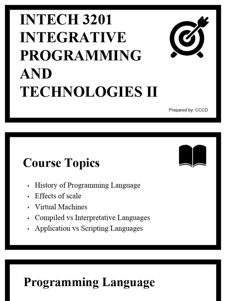 Lec 2 - CENON | PDF | Computer Programming | Programming Language