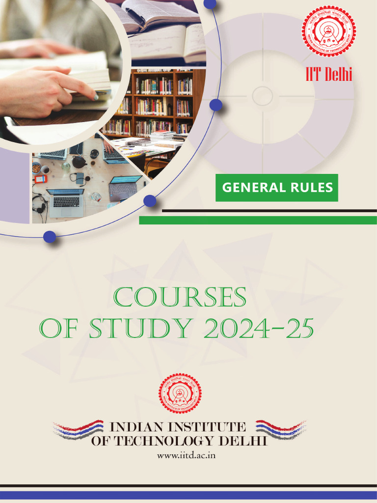 CoS 2024 - General Rules | PDF | Course Credit | Integral