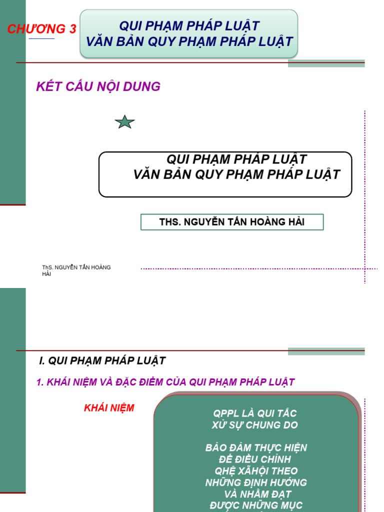 Bai - 3 - Qui Pham Phap Luat | PDF