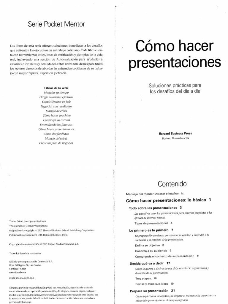 Cómo Hacer Presentaciones | PDF