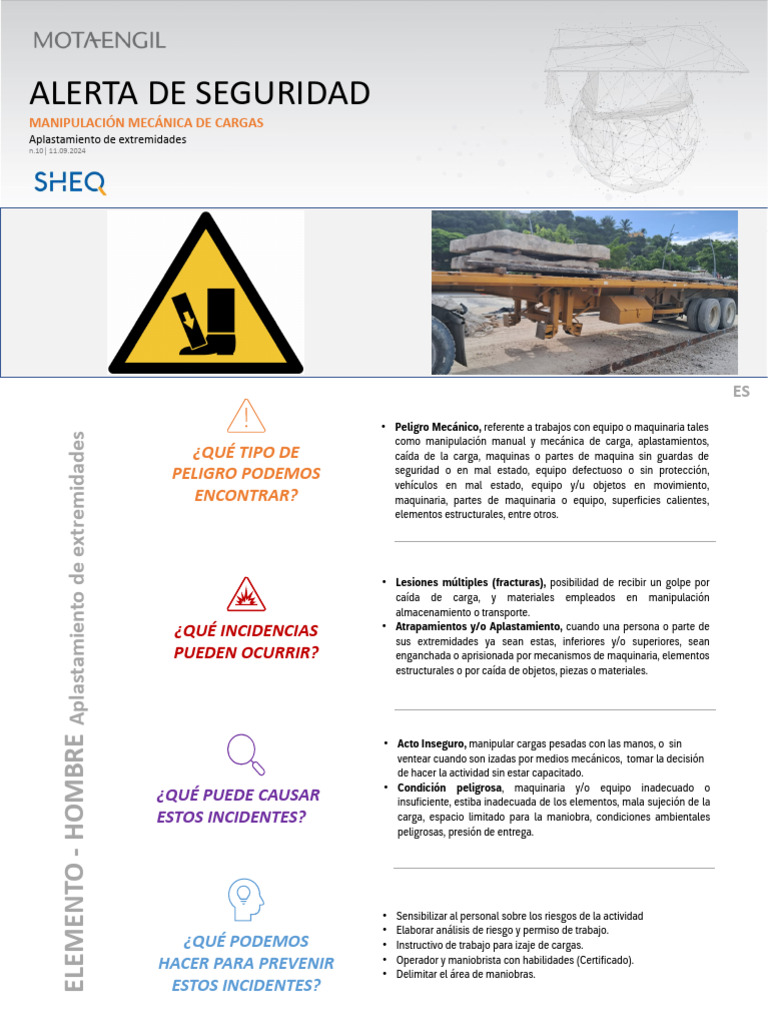 N°10 Lesson Learned - Safety Alert_Campeche DRT | PDF