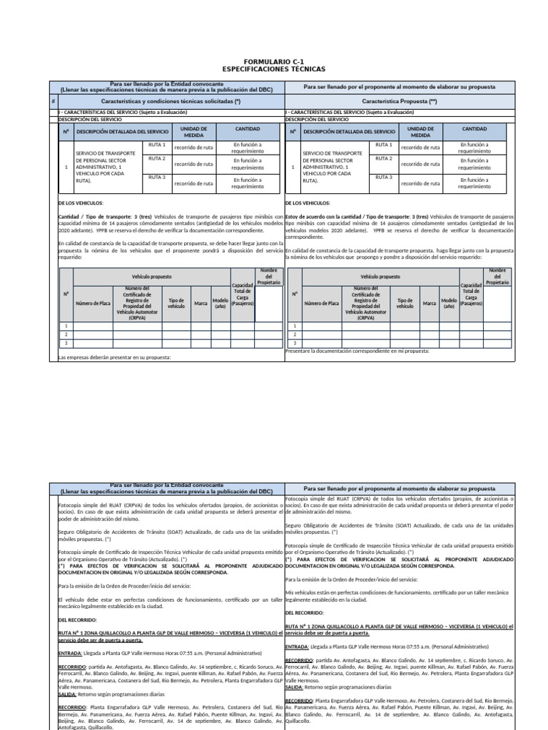 Form. c1 2024 Segunda Completo | PDF | Transporte | Seguro de vehículo