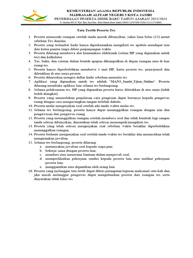 Tatib Aplikasi | PDF