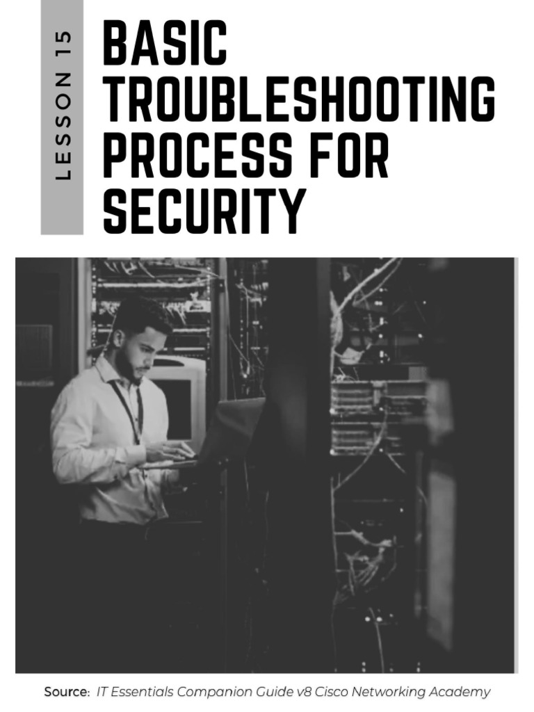 Security Troubleshooting Methodology | PDF | Malware | Security