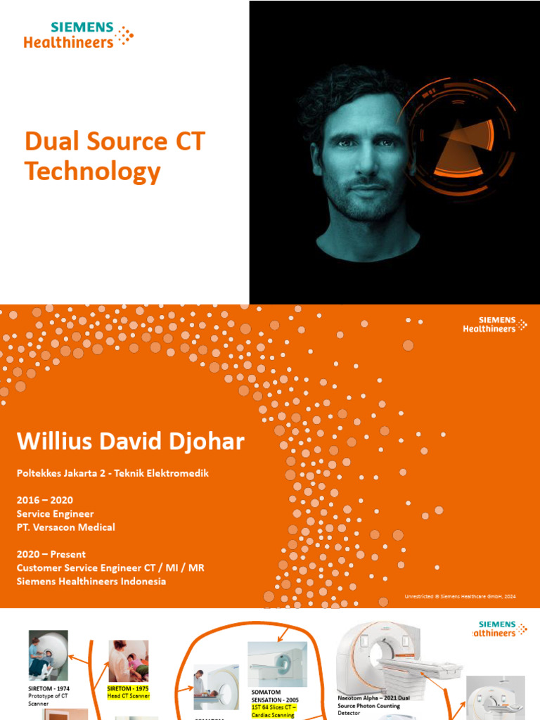 Materi - 2 - Dual Source Technology - David | PDF | Ct Scan | X Ray