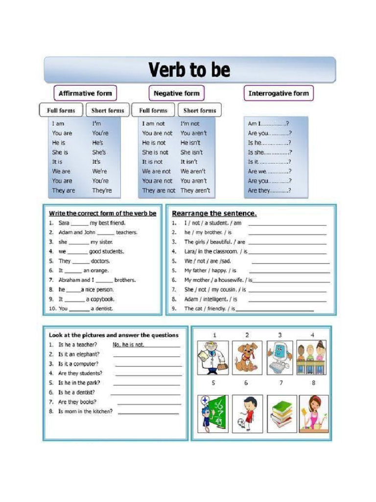 Am Is Are | PDF