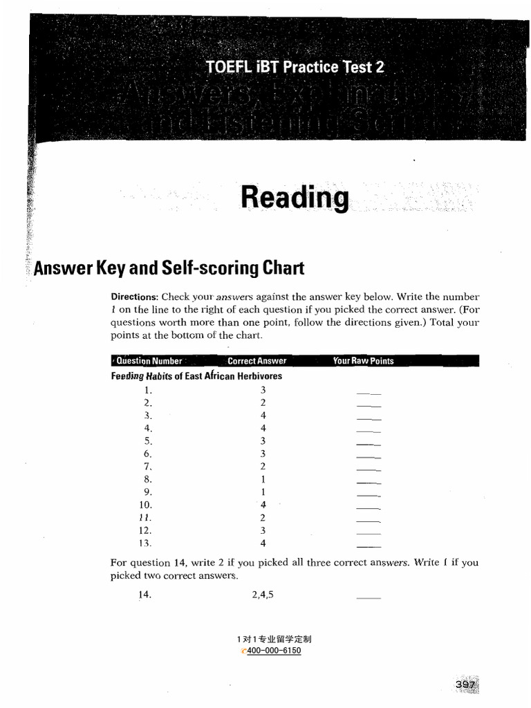 TOEFL OG 4th Edition | PDF