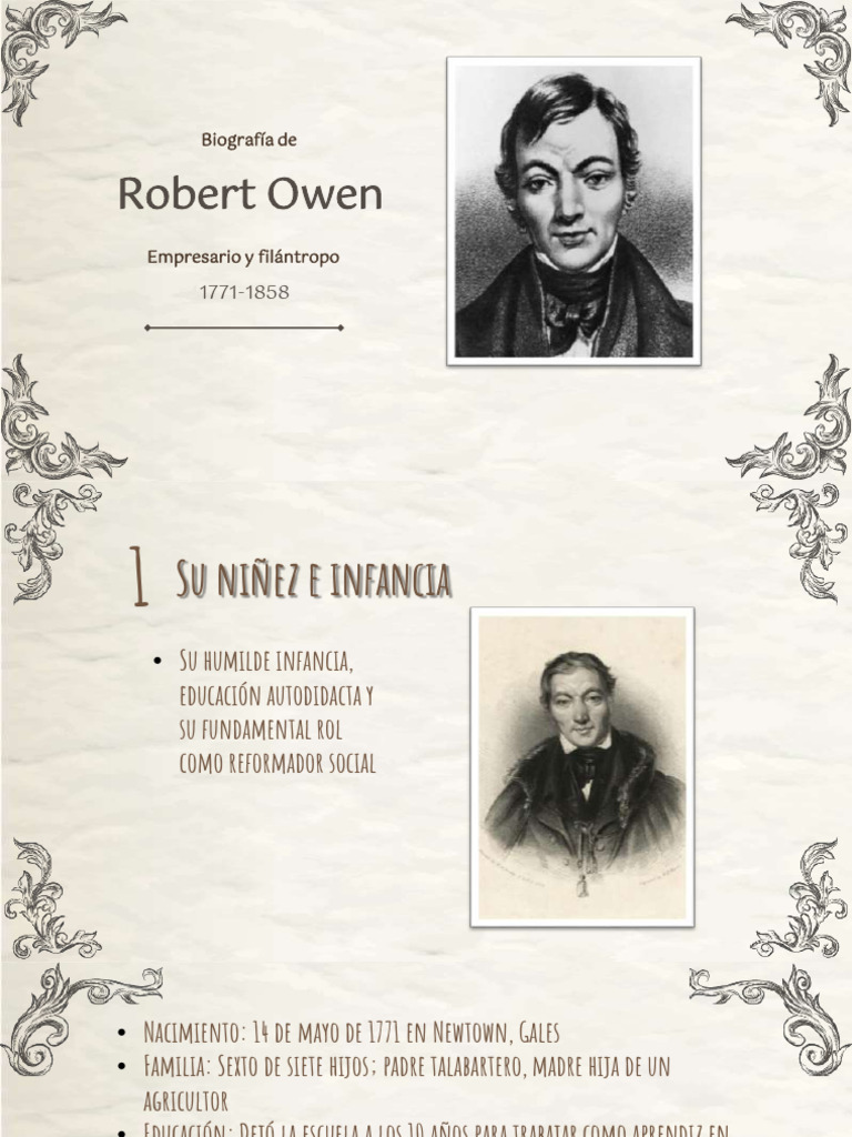 Presentacion Robert Owen | PDF