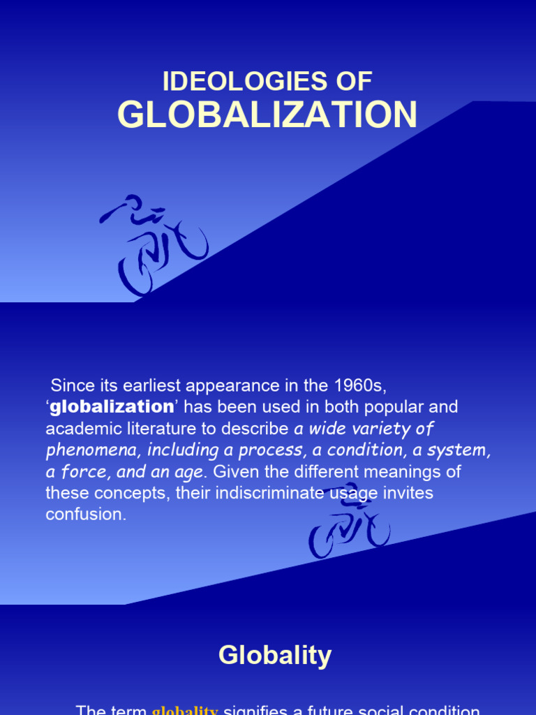 Ideologies Shaping Globalization Today | PDF | Globalization | Communism