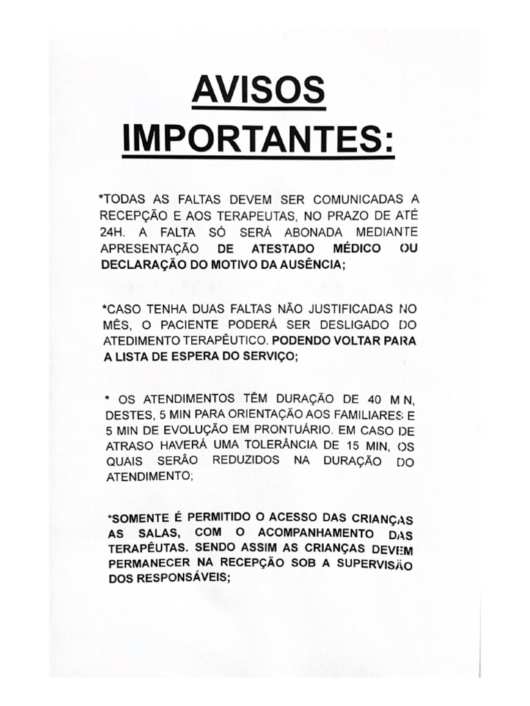 AVISOS | PDF
