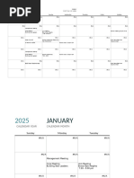2023-2025 NTC Rotational Schedule | PDF