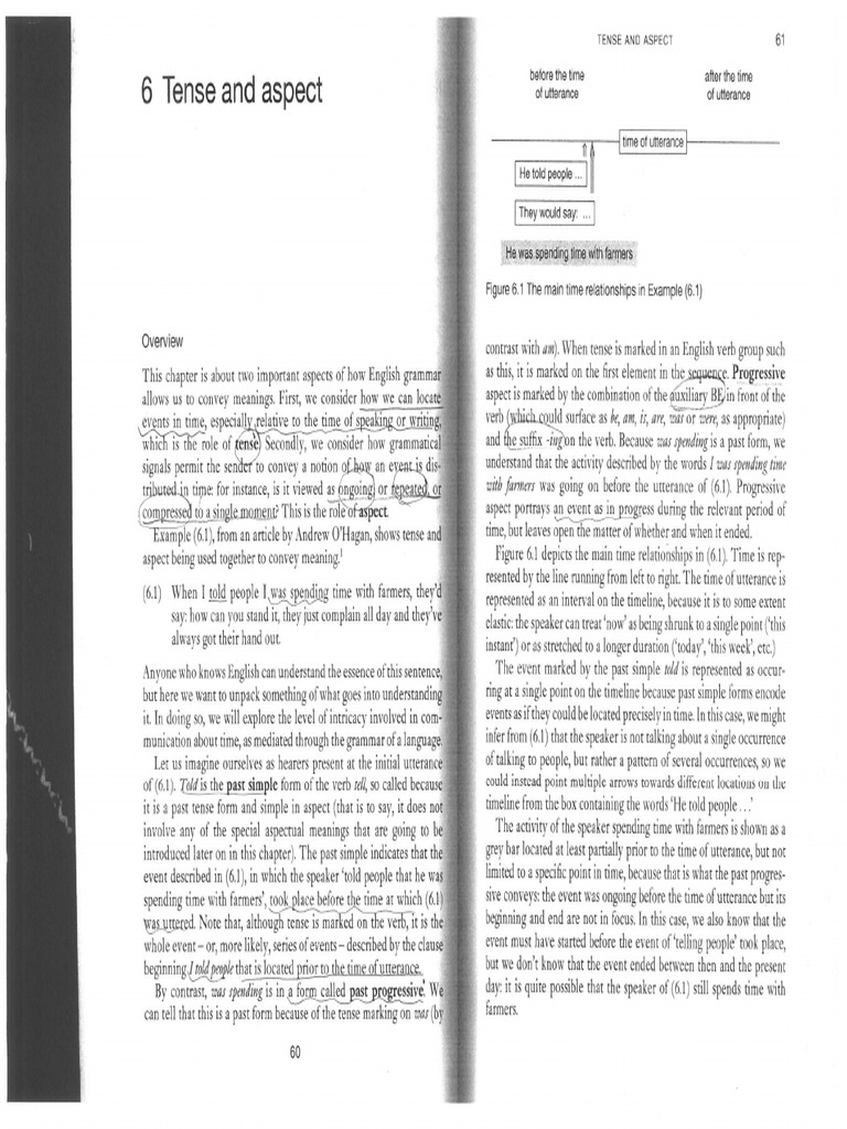 6 Tense and Aspect | PDF