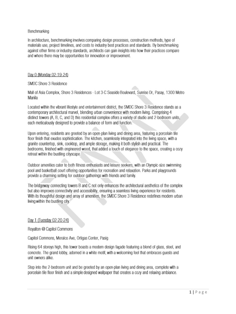 Benchmarking Feb 19 23 | PDF
