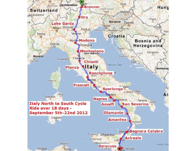 Italy Route | PDF