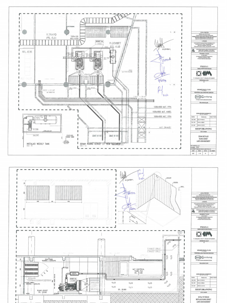 RAB Dan Denah Geset IKN | PDF