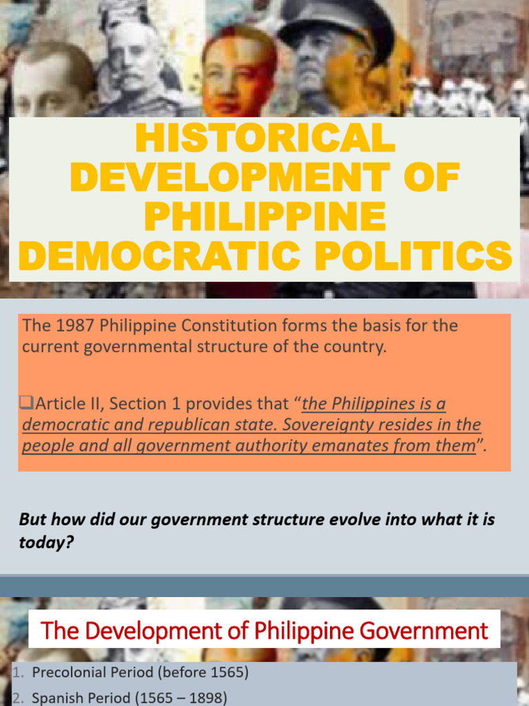 Evolution of Philippine Democracy | PDF | Philippines