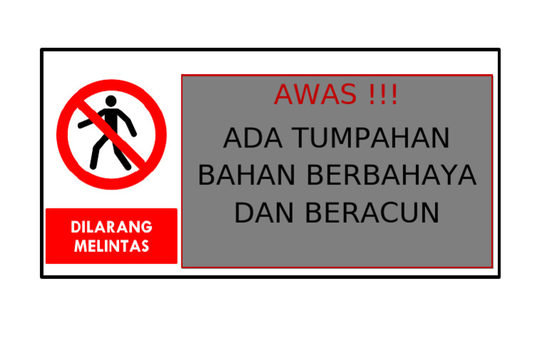 Awas Ada Tumpahan B3 | PDF