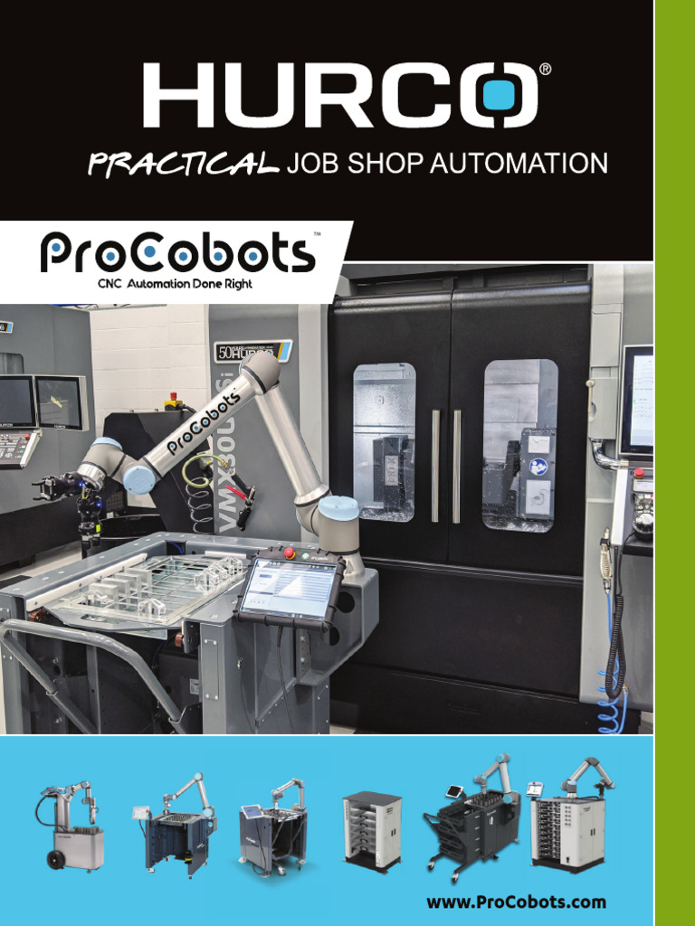 Hurco-ProCobots Overview-Brochure Web | PDF | Automation | Numerical Control