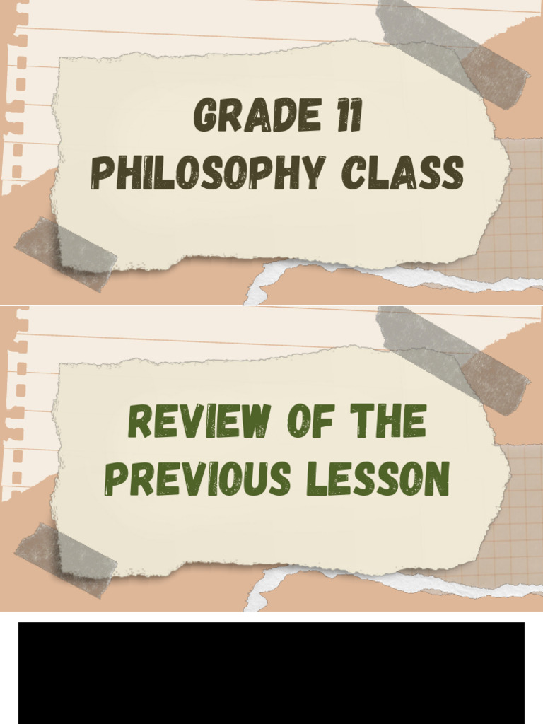 Philosophy - Midterm - Lesson 4 | PDF | Free Will | Reason