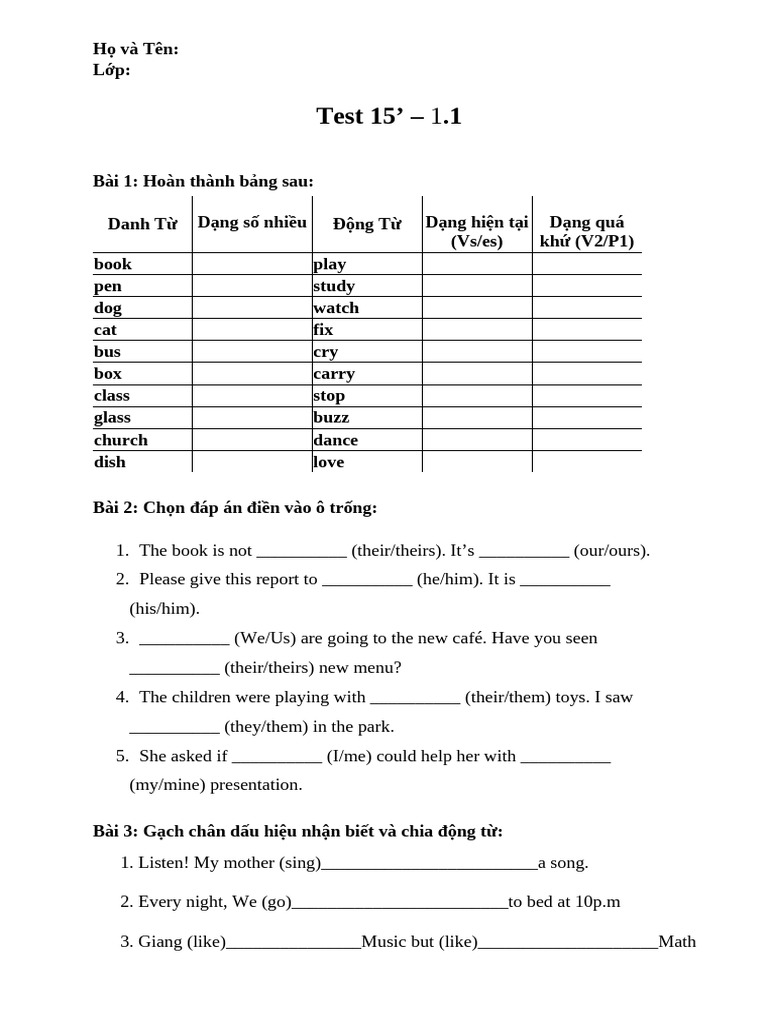 Test 1.1 | PDF