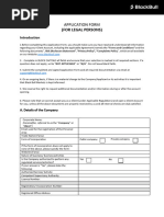 Application For Monitoring Clearance With The Compliance Monitoring ...