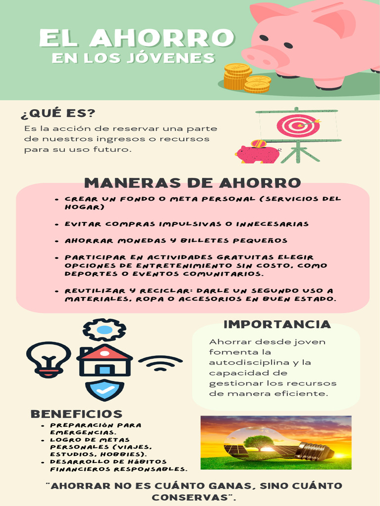 Infografia Ahorro | PDF