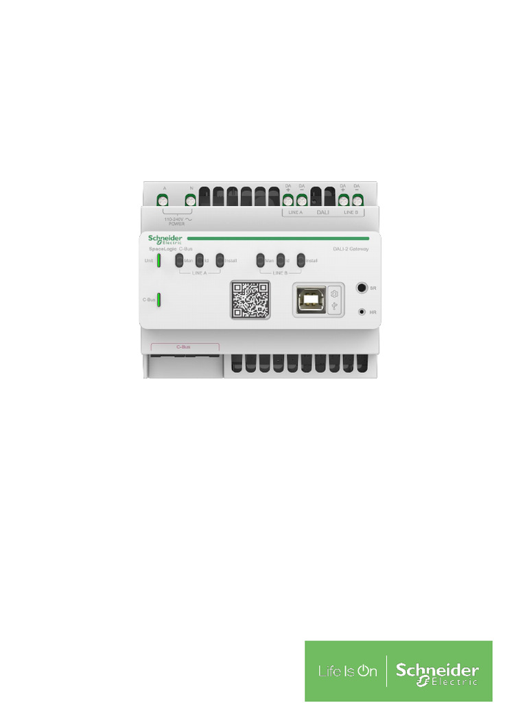 SpaceLogic C Bus DALI 2 Gateway Advanced Commissioning Workbook | PDF ...