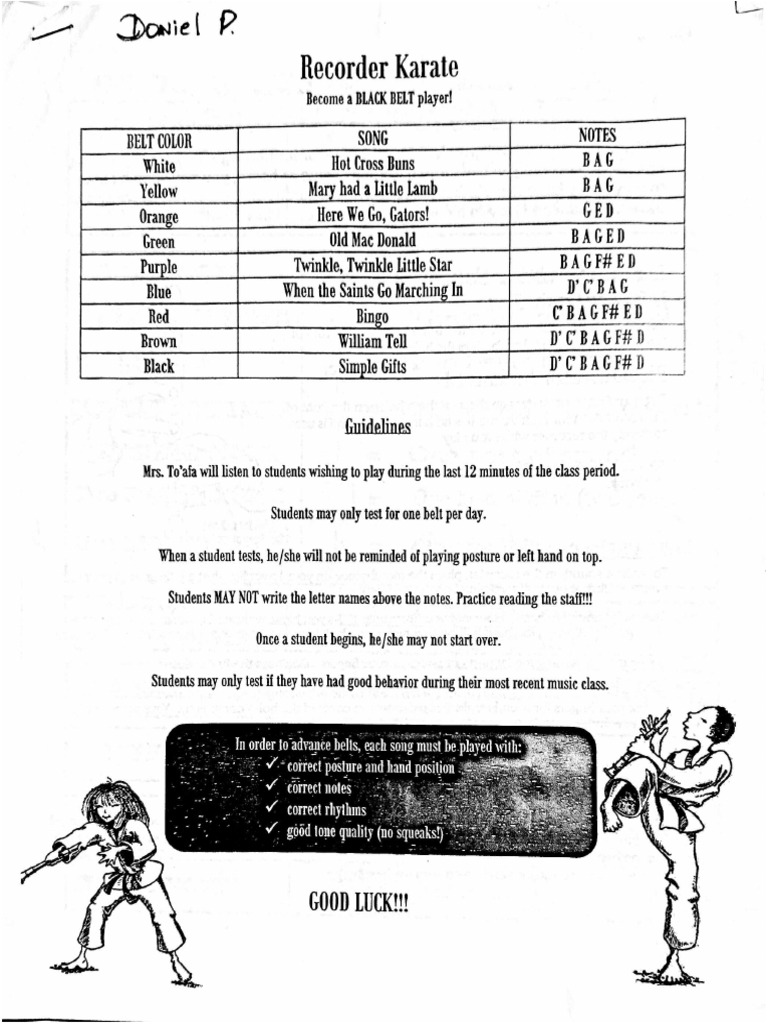 Recorder Karate - Nov 27 2024-7-34 PM | PDF