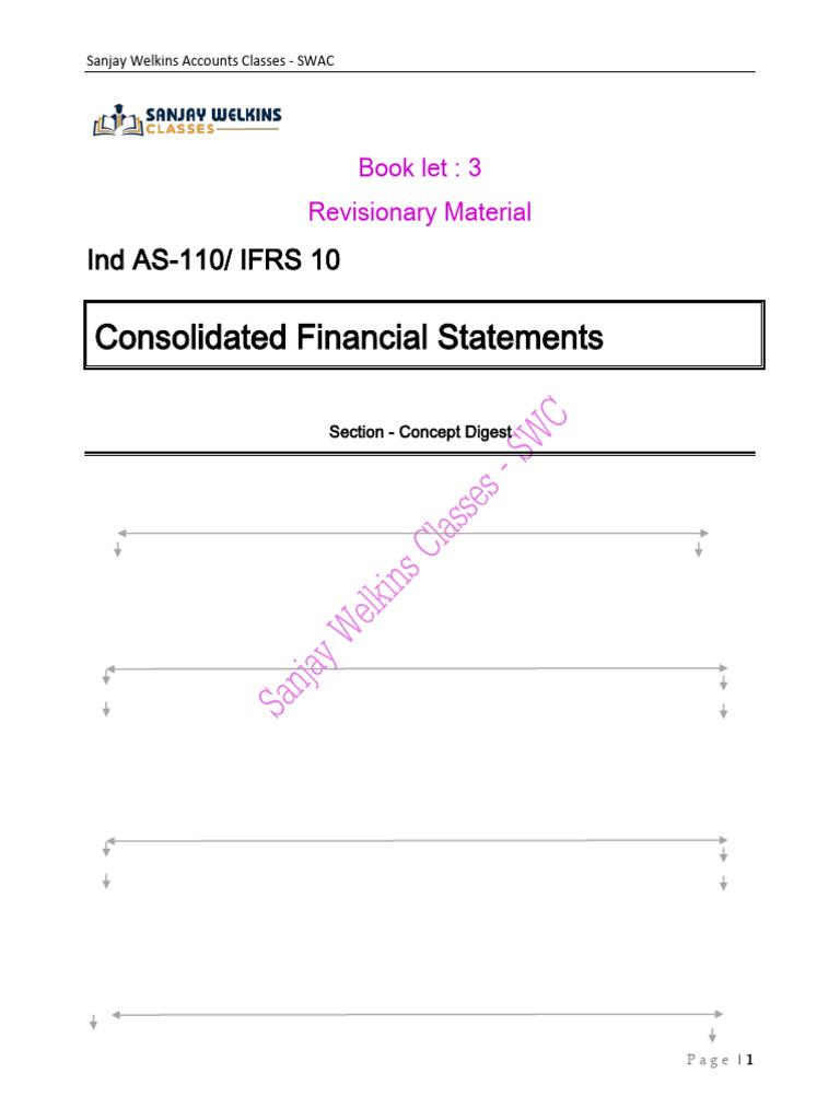 03 - Ind AS 110 - For Distribution | PDF | Equity (Finance) | Book Value
