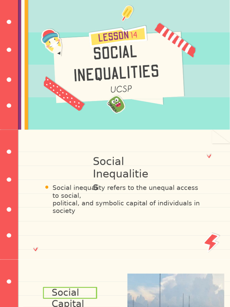 Lesson 14 Social Inequalities Lecture | PDF | Discrimination ...