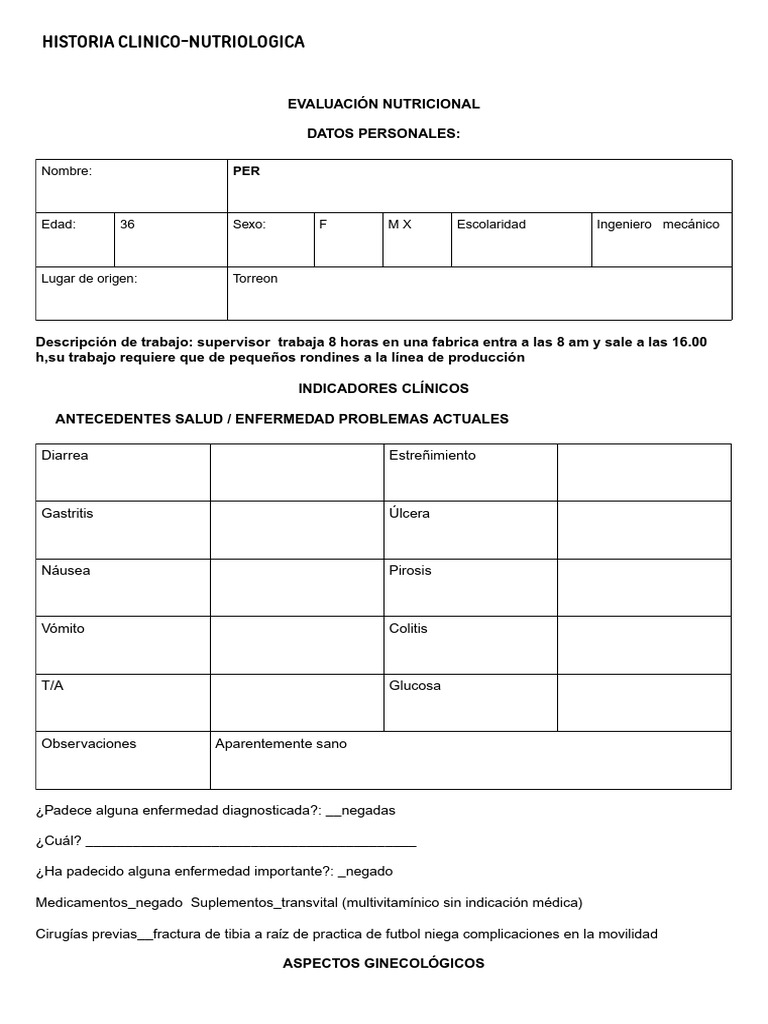 caso1PAN - Docx 20241030 142537 0000 | PDF | Alimentos
