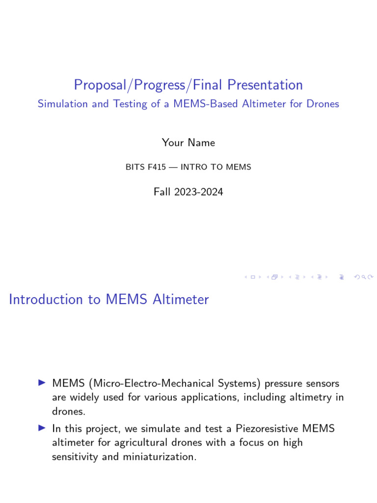 Beamer_Presentation | PDF | Pressure Measurement | Sensor