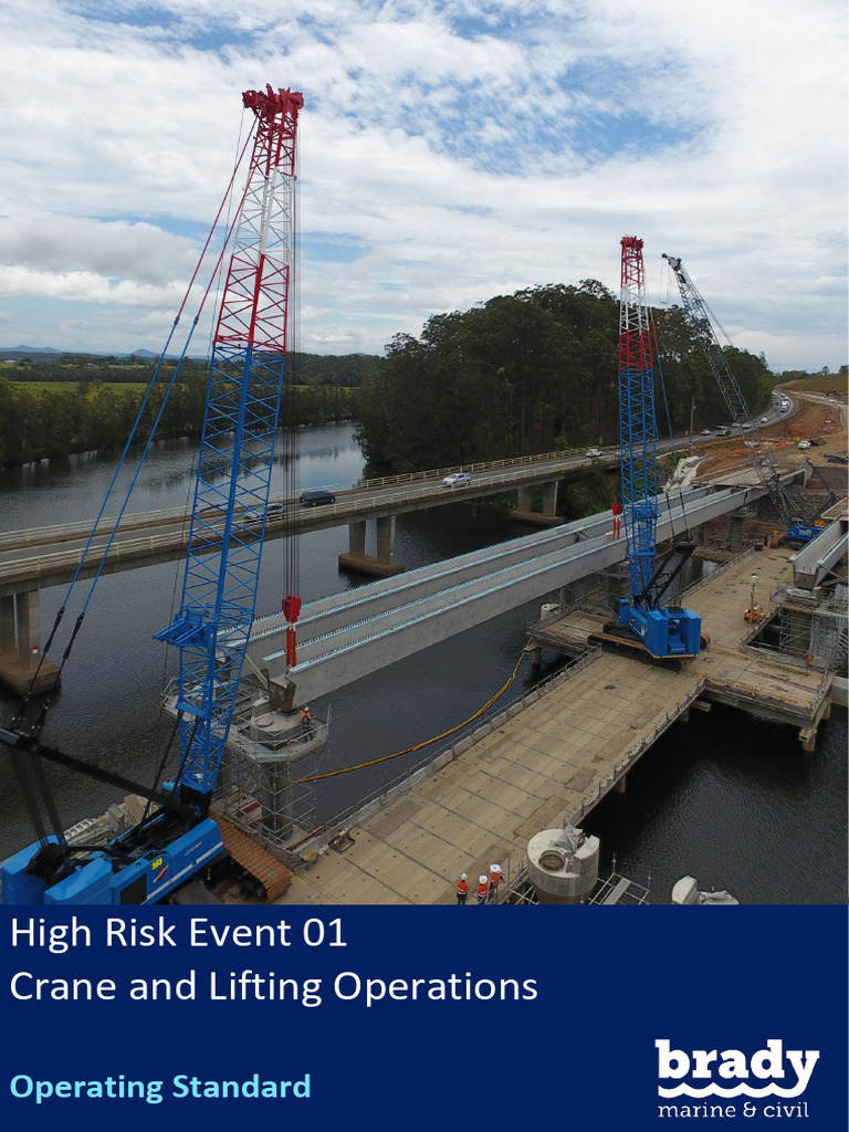 Offshore Crane and Lifting Operations - Brady Marine & Civil | PDF | Crane (Machine) | Elevator