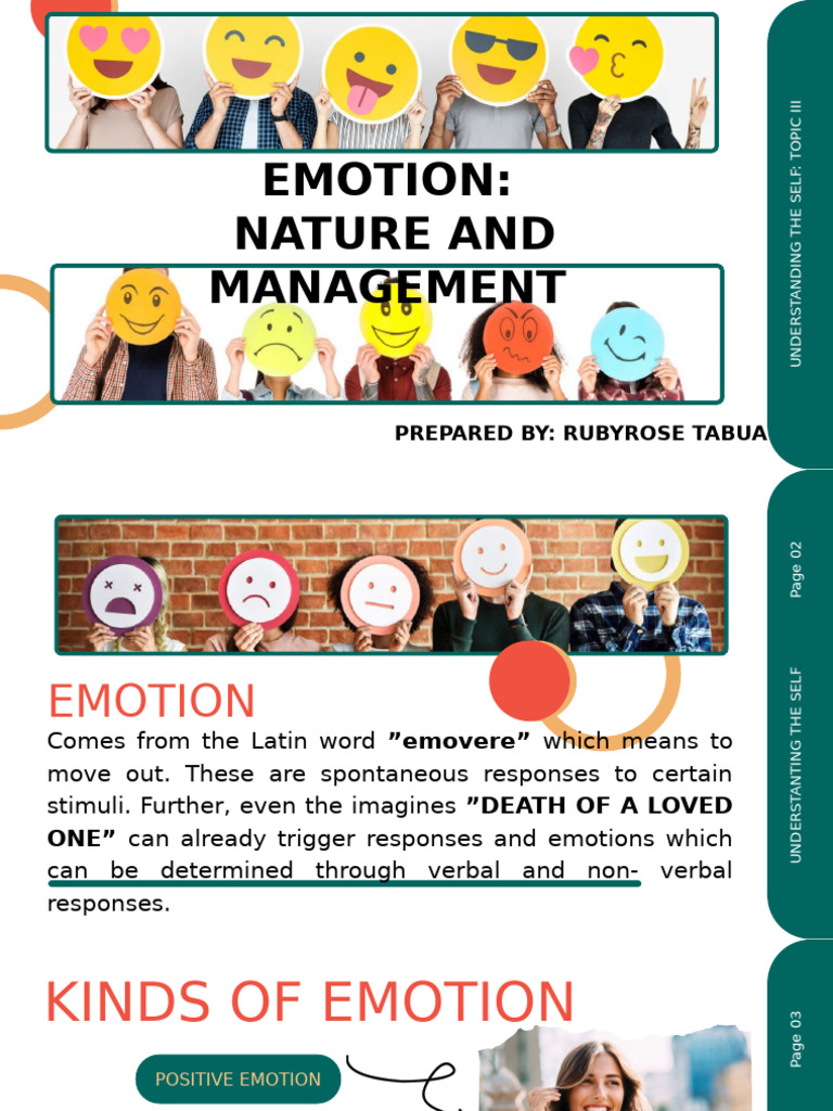 Uts Finals Emotion Nature and Management | PDF | Stress (Biology ...
