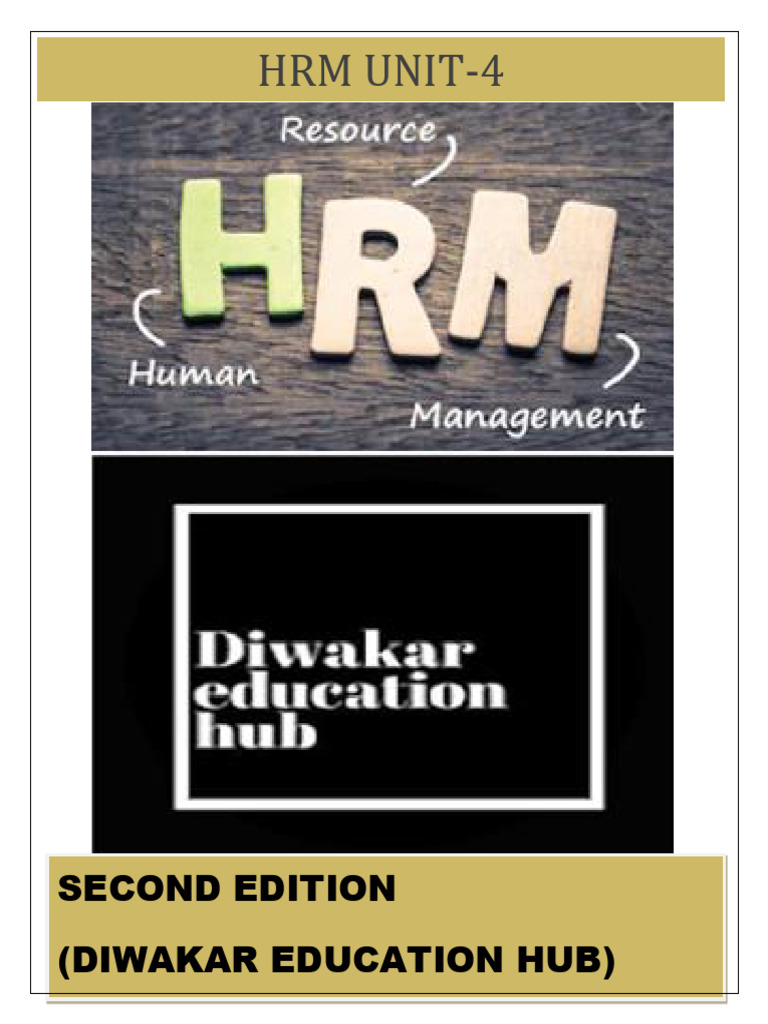 HRM U-4 | PDF | Organizational Behavior | Science