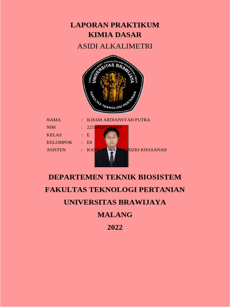 Laporan - E8 - Ilham Ardiansyah Putra - 225100207111004 - KD4 | PDF