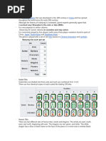 American Mah Jongg Cheat Sheet | PDF